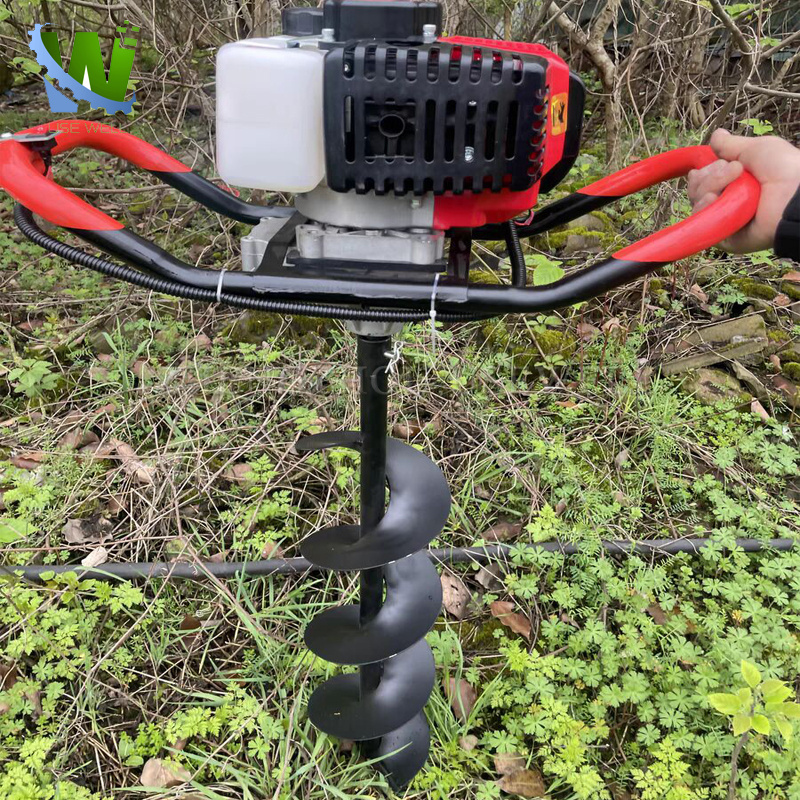 Tree Planting Hole Digging Machine Gasoline Earth Auger Drill Machine ...