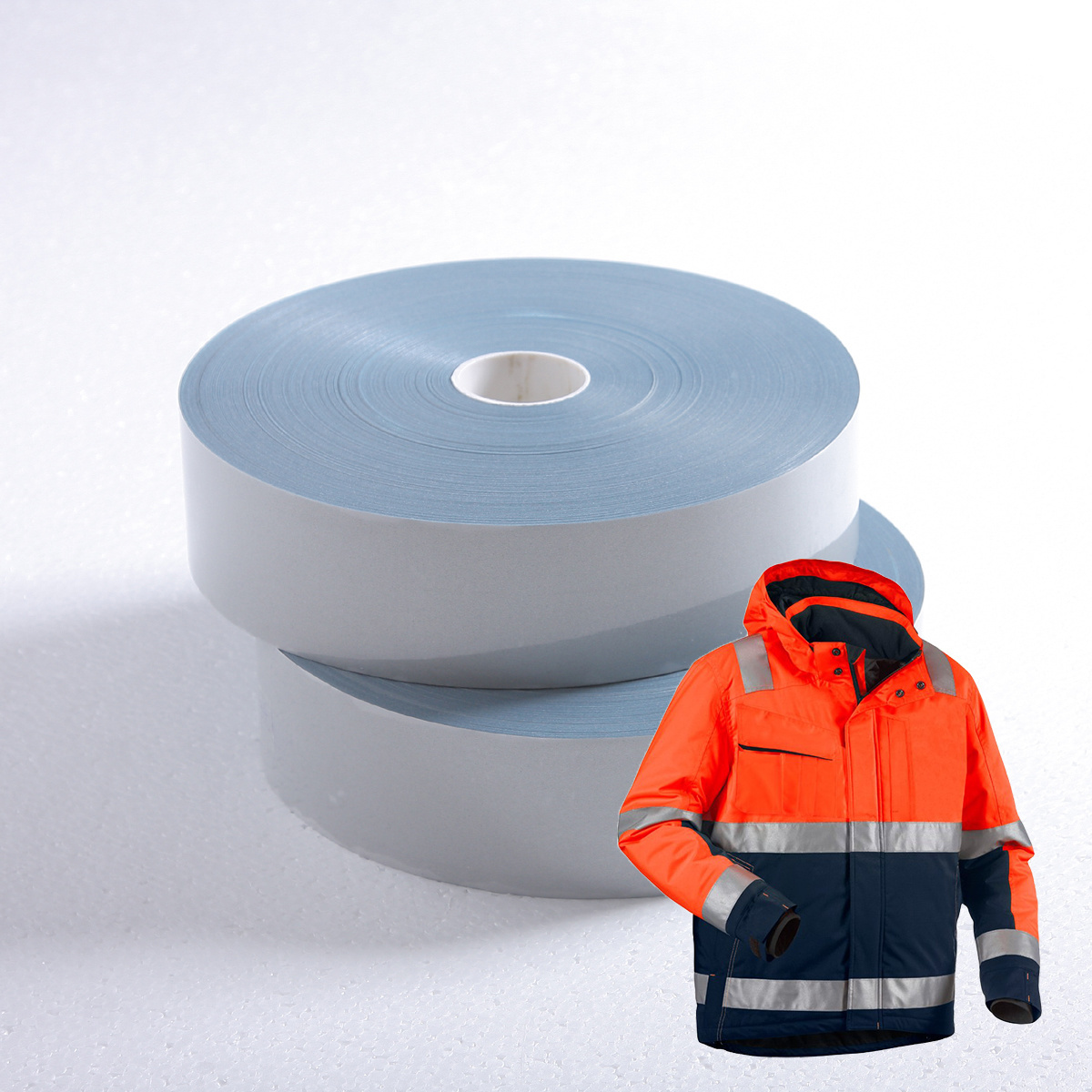 PES reflective material heat press reflective tape for clothing heat ...