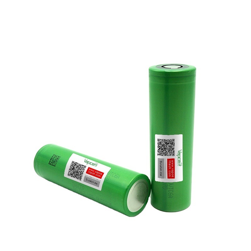100% Original VTC6 18650 3.7V 3000mAh 30A Lithium Battery Cel ...