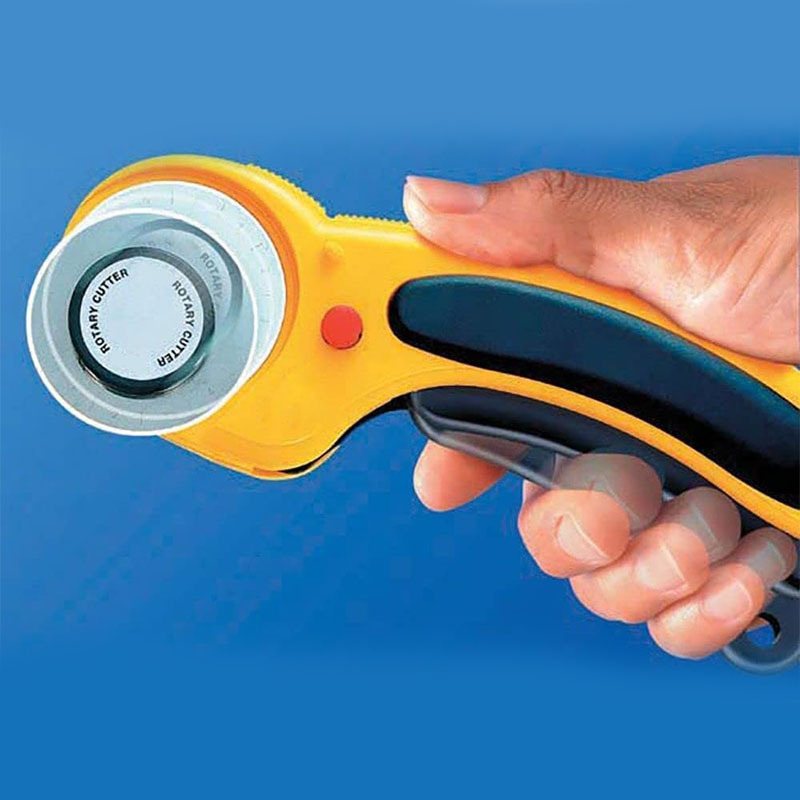 2 Pack 45mm Rotary Safety Lock Cutter Knife for Cutting Carpet Leather ...