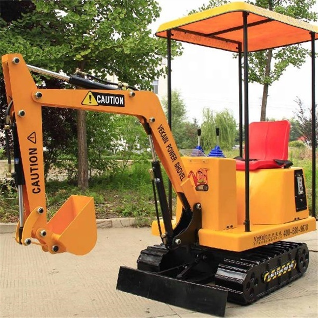 Electric Ride-On Mini Digger for Kids 360 Rolling Car for Indoor and ...