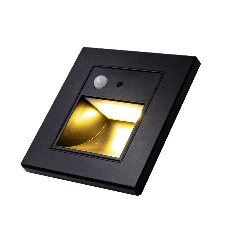 Foot light AC110V-230V Step lighting Smart Motion Sensor Square LED For ...