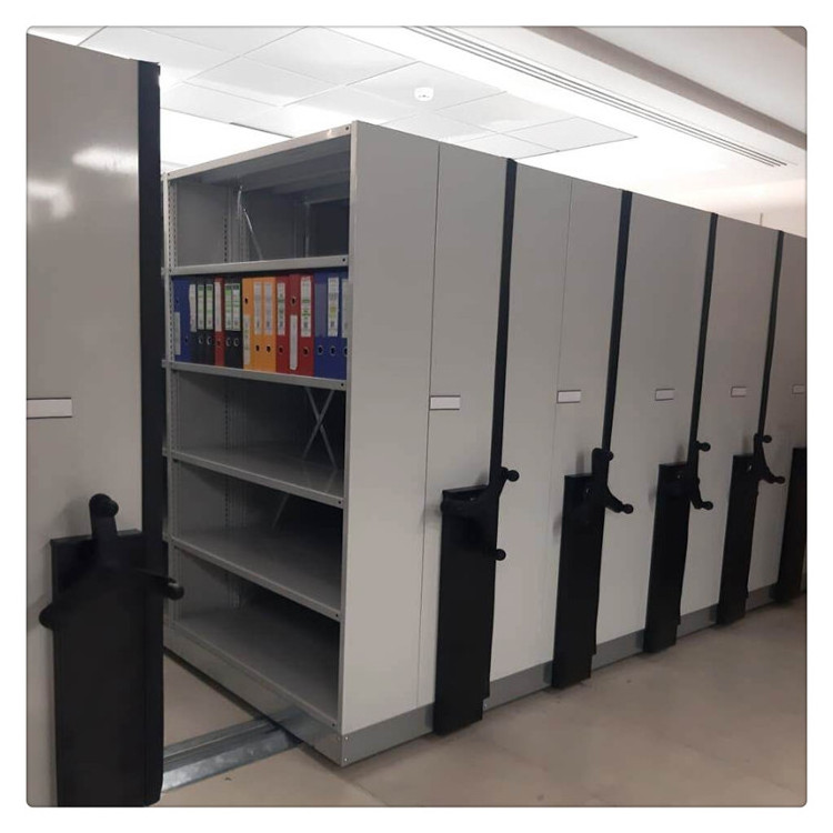 Manual Mobile File Shelving Movable Compact Filing Shelves/Bookshelf ...