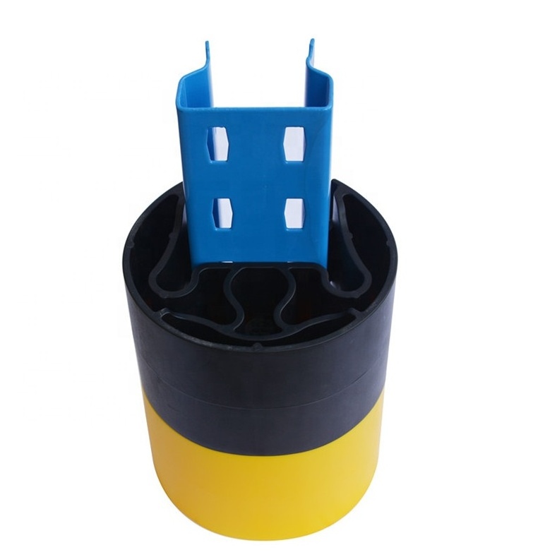 Warehouse Pallet Rack Upright Corner Protector Plastic Rack Post Guard ...