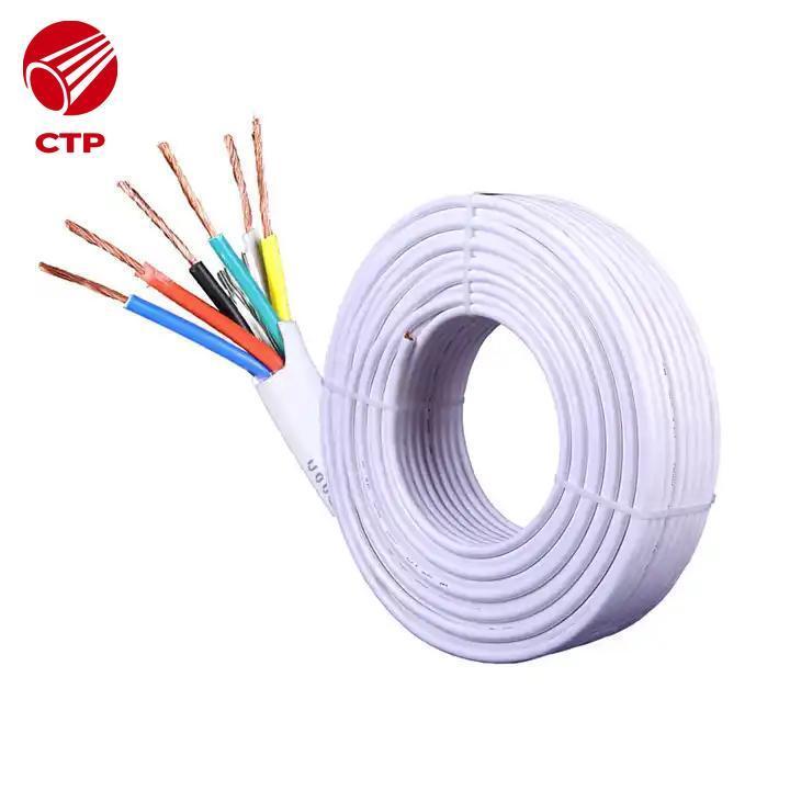 Taiwan Type AC Power PVC Wire Vct Cable 600V Rated Voltage Copper ...