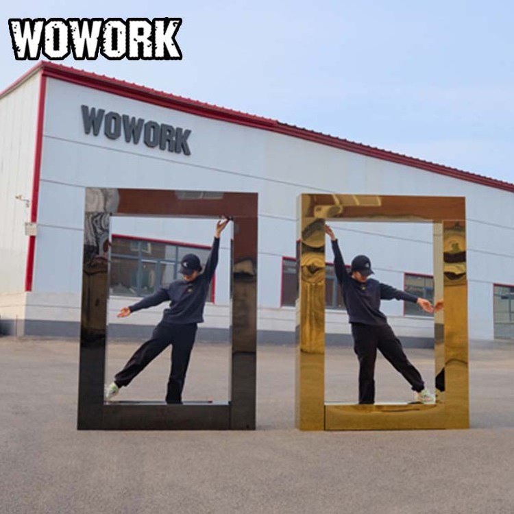 WOWORK 2024 newest SST mirror custom panel arch photo booth background ...