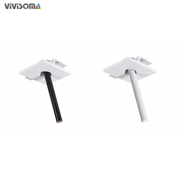 Modern Simple Plaster Gypsum LED Stick Adjustable COB Downlight ...
