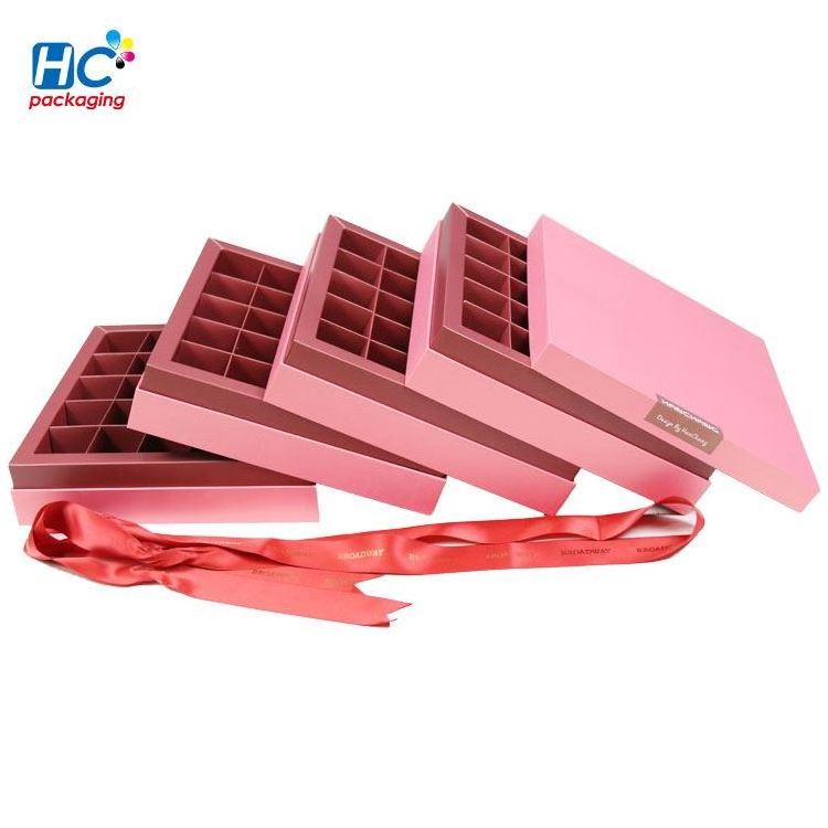 Luxury Paper Empty Strawberry Gift Box Sweet Bonbon Chocolate Packaging ...