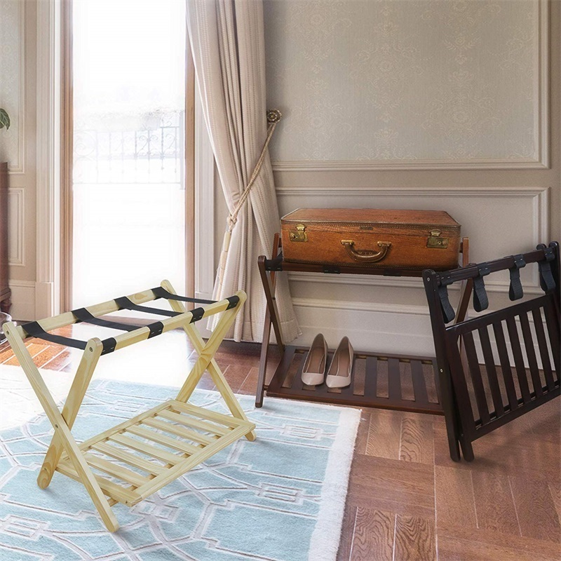 Hotel room luggage racks stainless steel folding luggage rack ...