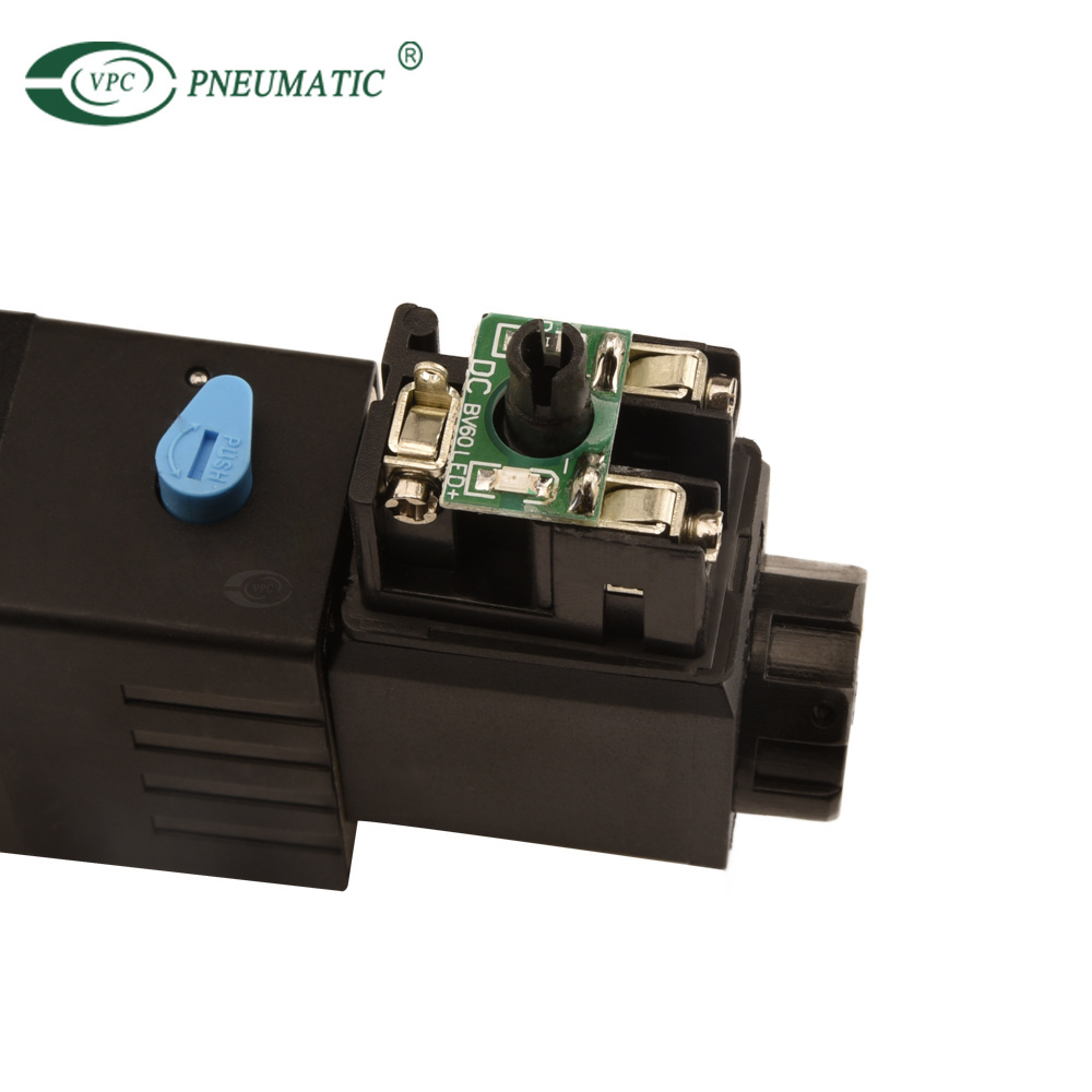 VPC Pneumatic Valve 4V210-08 G1/4 port 24v DC Single Control 5/2 Way ...
