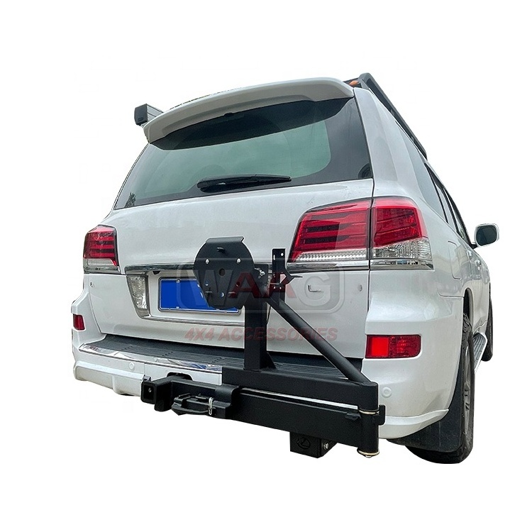 4WD Accessories Spare Tyre Holder Tire Carrier For Toyota Land Cruiser ...