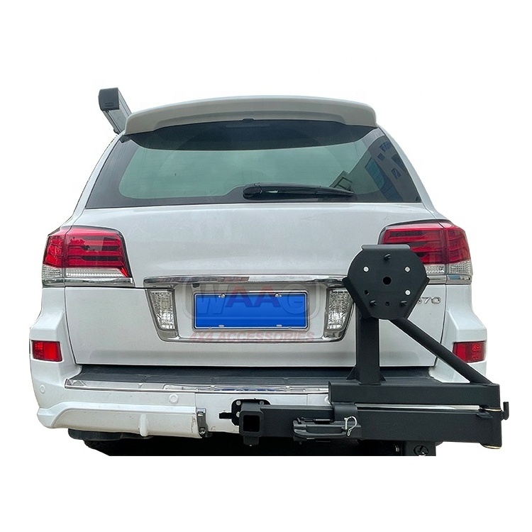 4WD Accessories Spare Tyre Holder Tire Carrier For Toyota Land Cruiser ...