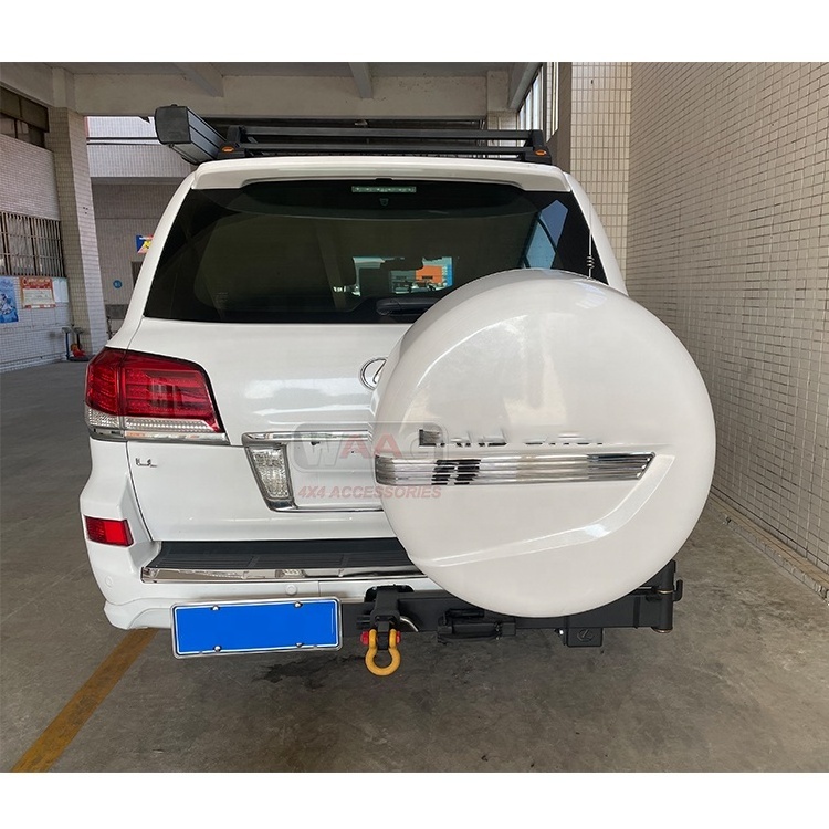 4WD Accessories Spare Tyre Holder Tire Carrier For Toyota Land Cruiser ...