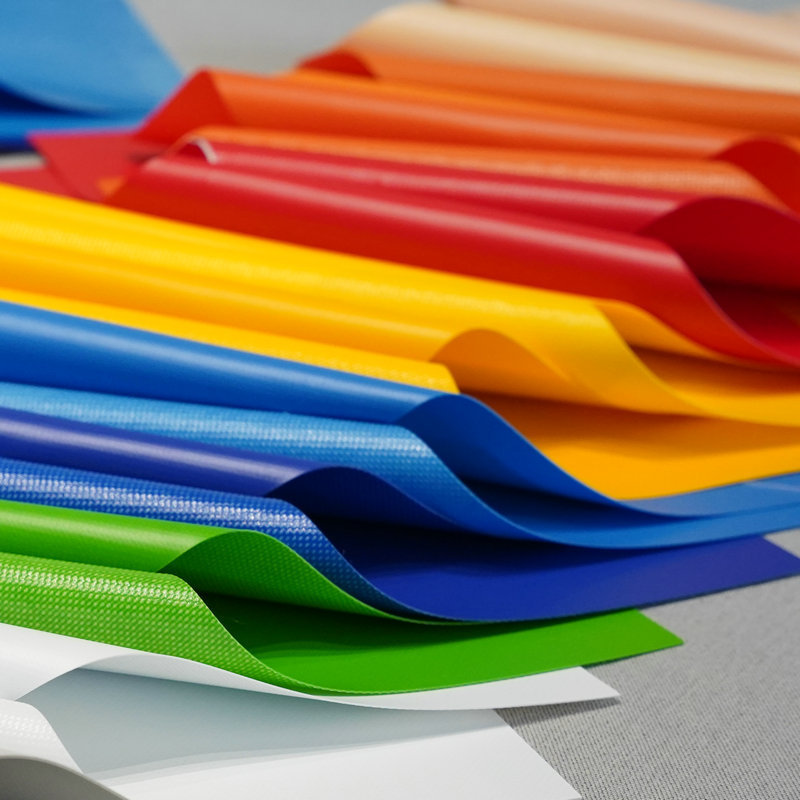 Waterproof 1000D 18oz Heavy Duty PVC Tarpaulin / Truck Vinyl Tarps PVC ...