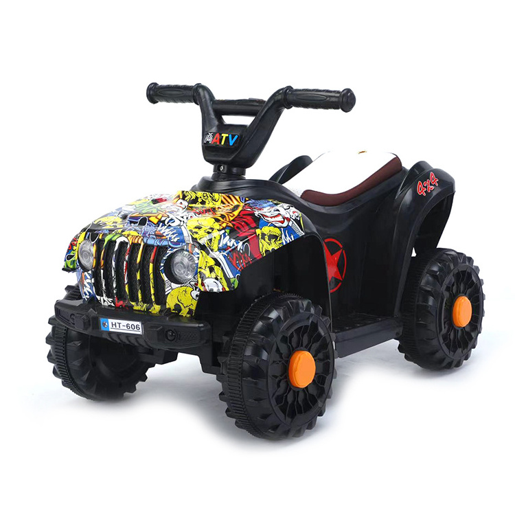 Children's electric ATV 2-8 years old charging four-wheel off-road ...