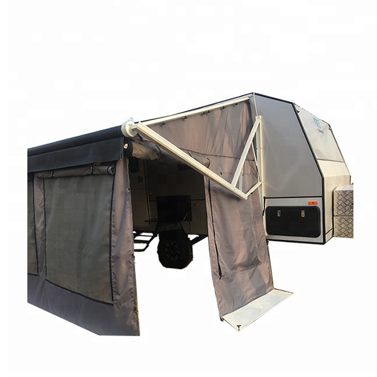 rv trailer awning tents car side awning tent camper trailer tent ...