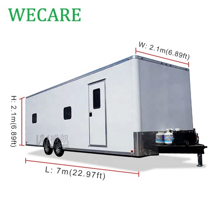 WECARE Multi-functional Trailer Mobile Stages Clothing Store Mobile ...
