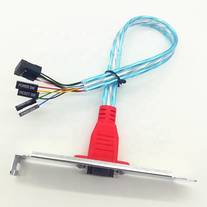 Desktop computer Desktop Power Button Switch PC push button with USB ...