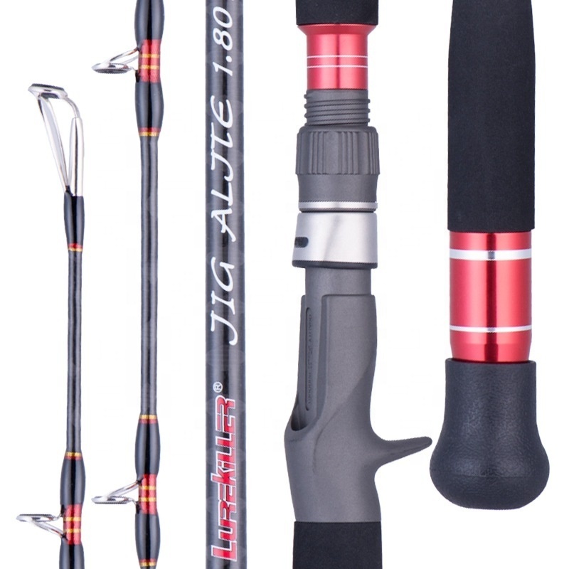 FJORD Japan Fuji Guide 1.8m Boat Jigging Rod Trolling Rod Casting and ...