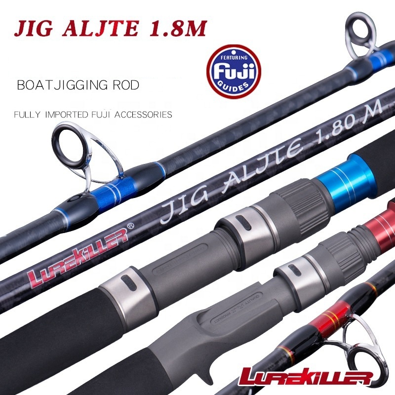 FJORD Japan Fuji Guide 1.8m Boat Jigging Rod Trolling Rod Casting and ...