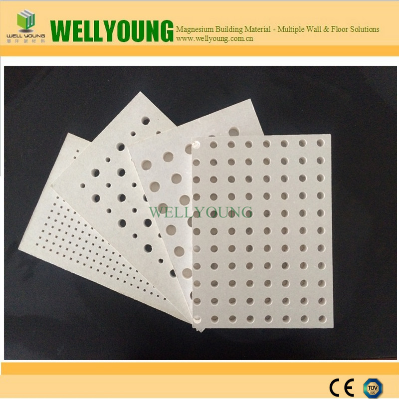 12mm Partition Drywall Plasterboard Perforated Acoustic Gypsum Board ...