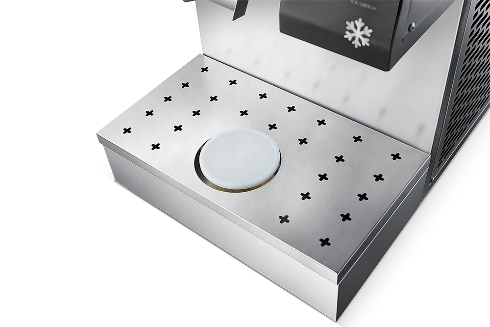 160 Kg/Day Commercial Ice Snowflake Machine Automatic Shaved Ice Snow ...