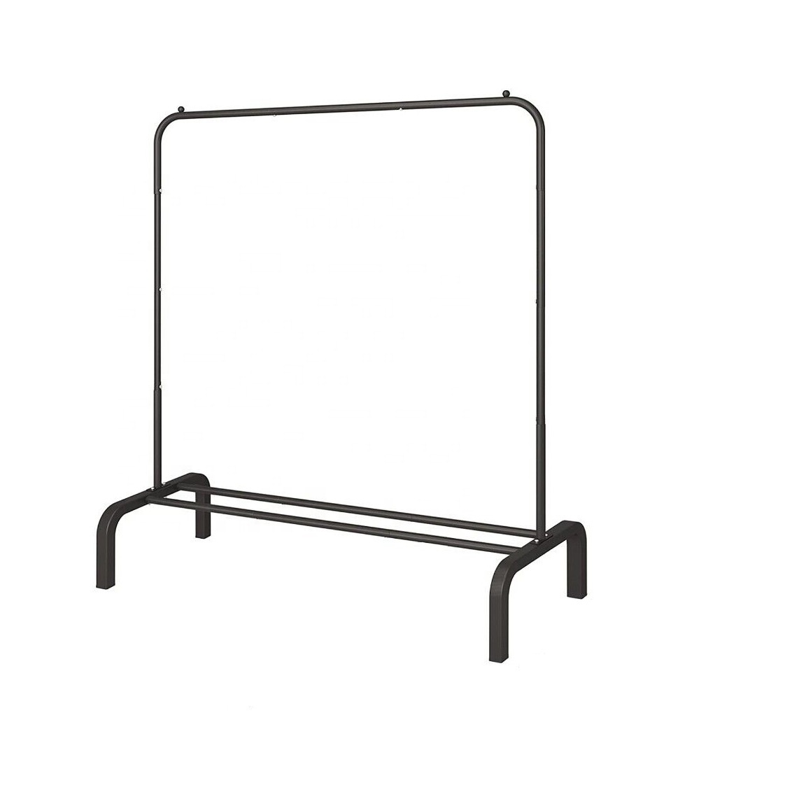 Heavy Duty Metal Clothing Rail Rack Portable Garment Coat Rack with ...