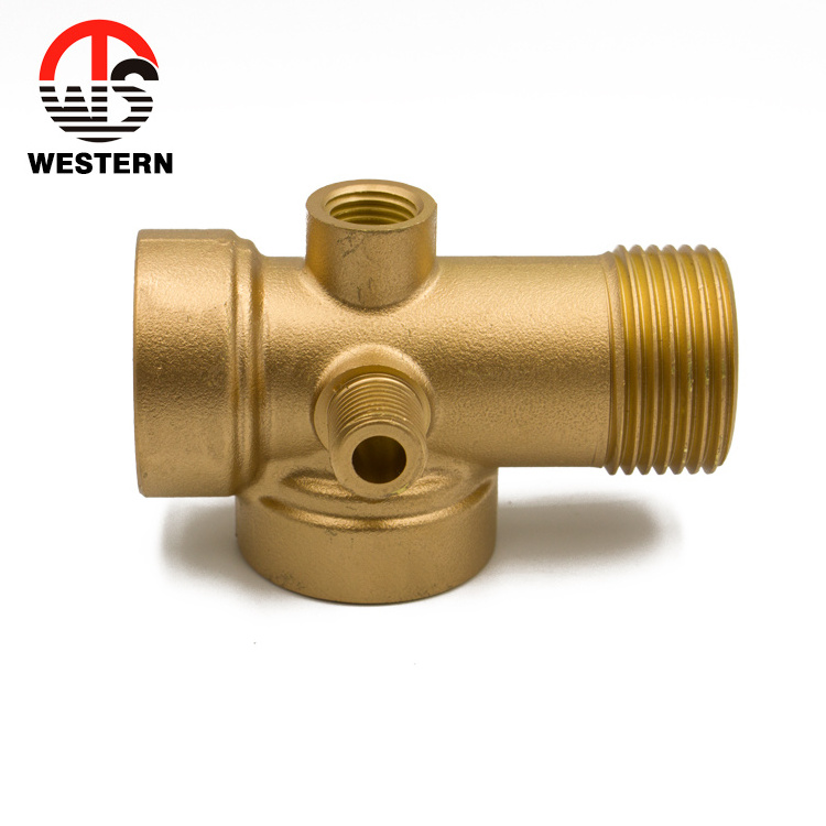 china sanitary Brass 5 Way Connector Water Pump Valve Pex Tubing and ...