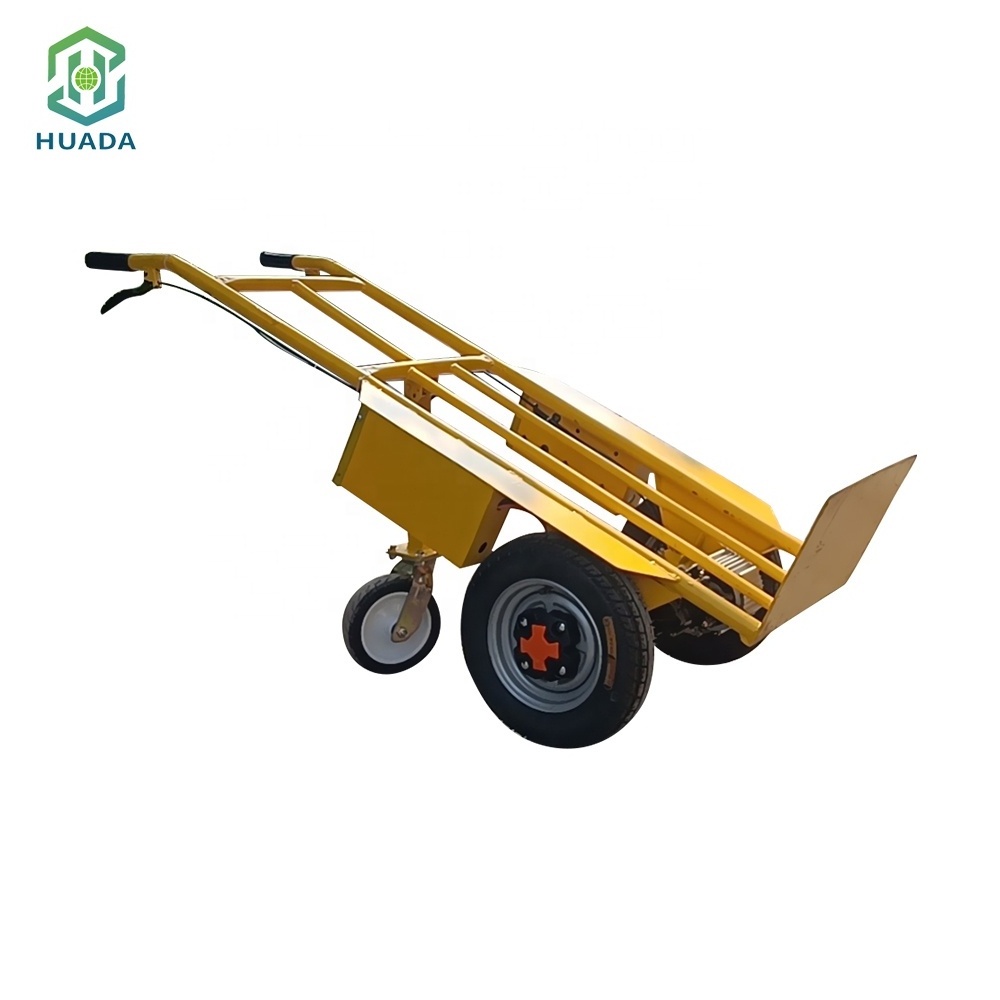 Pull push cargo carrying hand truck hand trolley two wheel industrial ...
