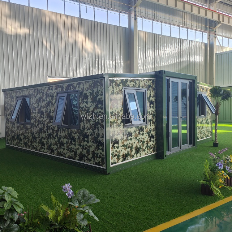 40ft Expandable Container Home 3 Bedroom Prefabricated House Tiny House ...