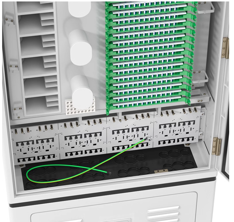 Pre-Connectorized FTTH Optical Terminal Box 2-288 Core Fiber ...