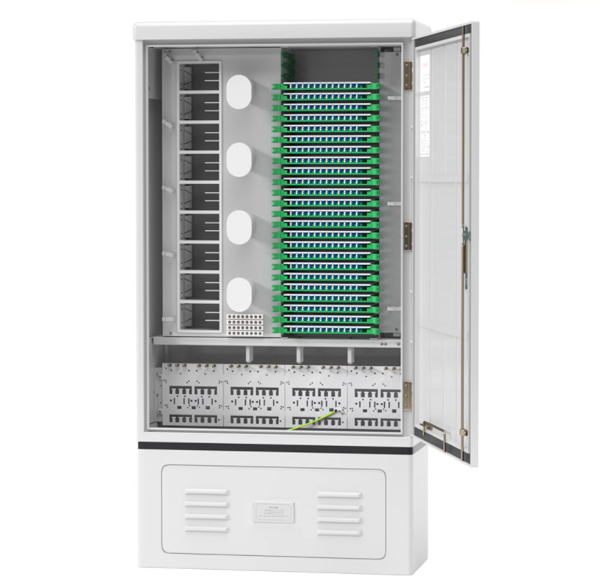Pre-Connectorized FTTH Optical Terminal Box 2-288 Core Fiber ...
