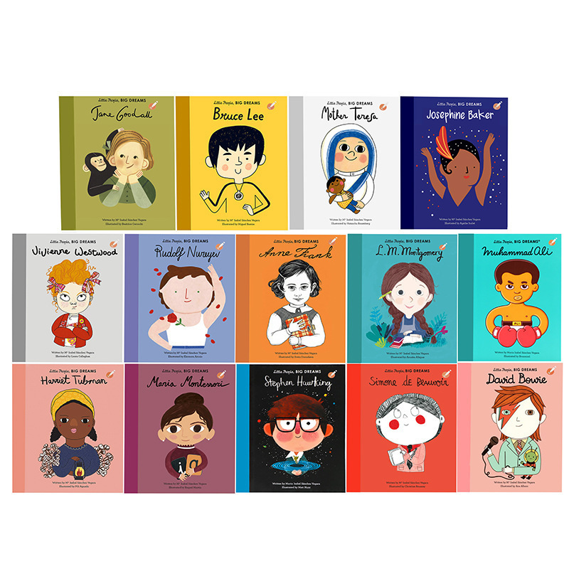 Famous Celebrity Books 14 Volumes Softcover Little People Big Dream ...