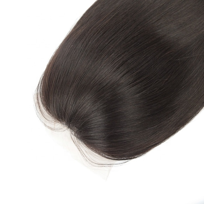 silk top integration hair system , 100% human hair fishnet topper hair ...