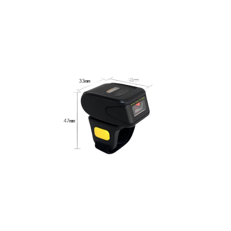 Ring barcode Scanner Portable finger wearable Mini barcode reader ...