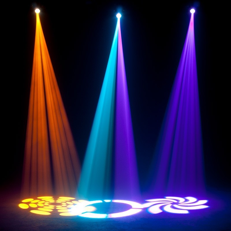 Winlite mini led spot 60w dmx gobo moving head light with 8 color + 8 ...