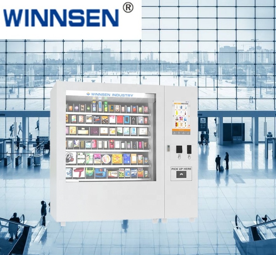 Self Smart Umbrella Clothes Vending Machine Normal Temperature for ...