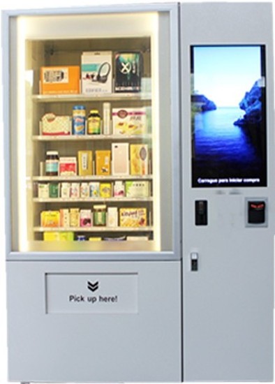 Self Smart Umbrella Clothes Vending Machine Normal Temperature for ...