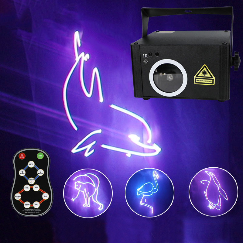 Dmx512 Full Color 3d Pattern Animation Sound Activated Laser Scanner ...