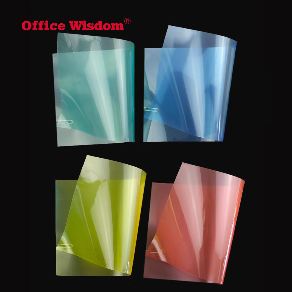 CONSUMABLES FOR PUNCHING AND Colorful Clear Book Binding A4 A3 Size ...