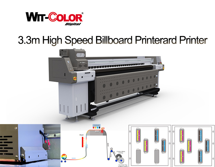 Wit-Color 3.2 m multicolor digital printing machine Ultra Star 3304 ...