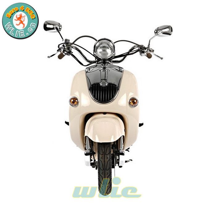 2018 New beautiful gas scooter kit alpha 50cc moped bike air wheel Retro-2 50cc, 125cc (Euro 4 ...