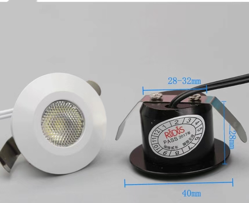 high quality 1w 2w recessed led ceiling downlight light for indoor ...