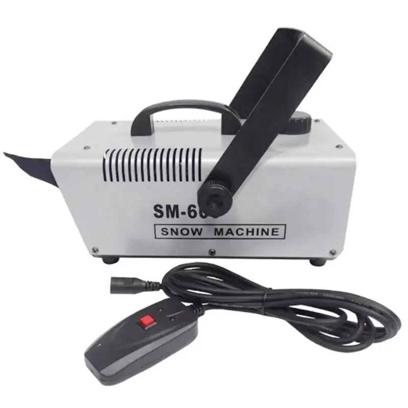 Mini 600W snow making machine outdoor Christmas party mache Party Stage ...