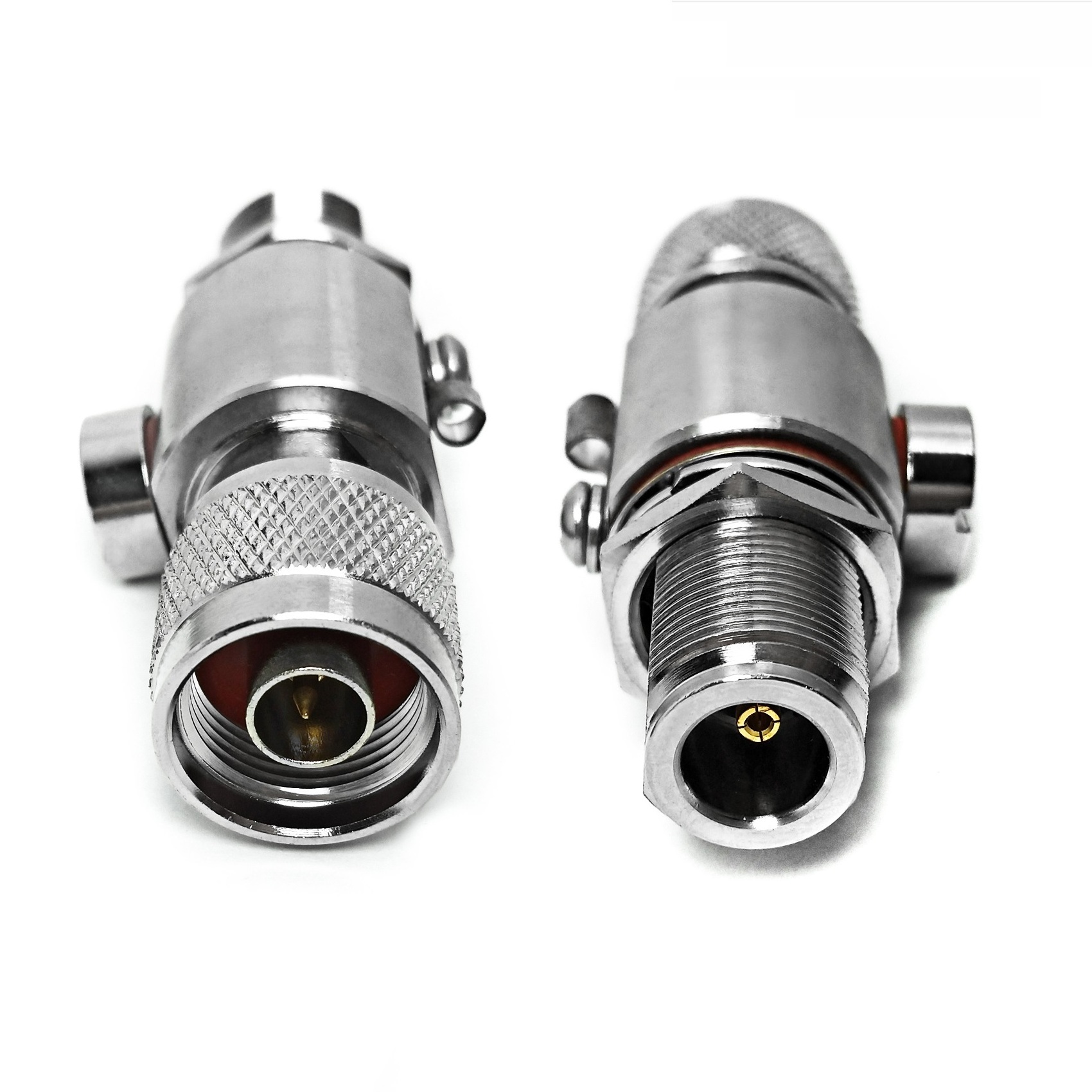 3G 6G Lightning Arrester N Male To N Female Bulkhead Connector Wi-Fi ...