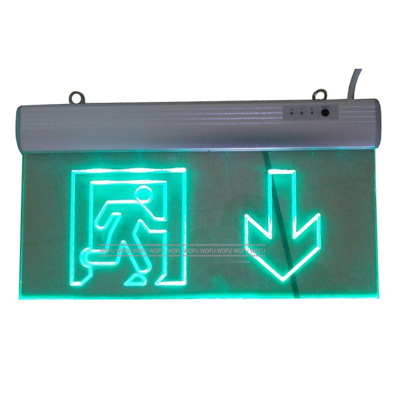 Rechargeable LED emergency fire exit light 220V | Bestsuppliers.com