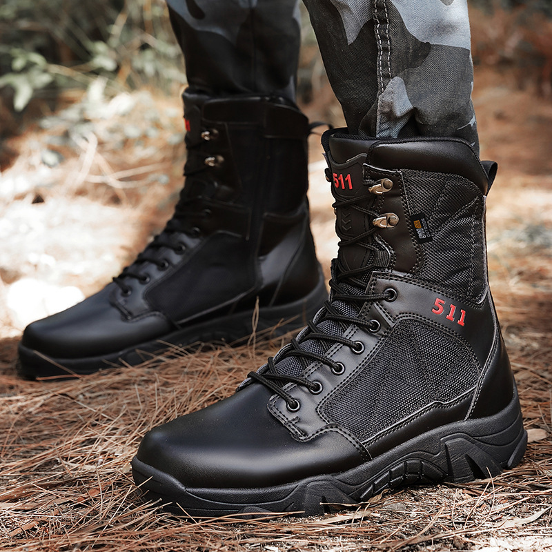 Sand Color Tactical Combat Boots Men Boots for Russia Ukraine Desert ...