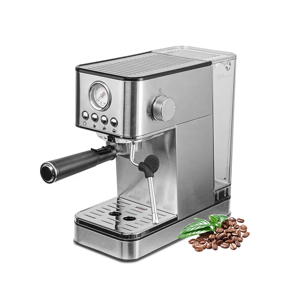 1200W New Retro Design Plastic Semi-Automatic Espresso Coffee Machine ...