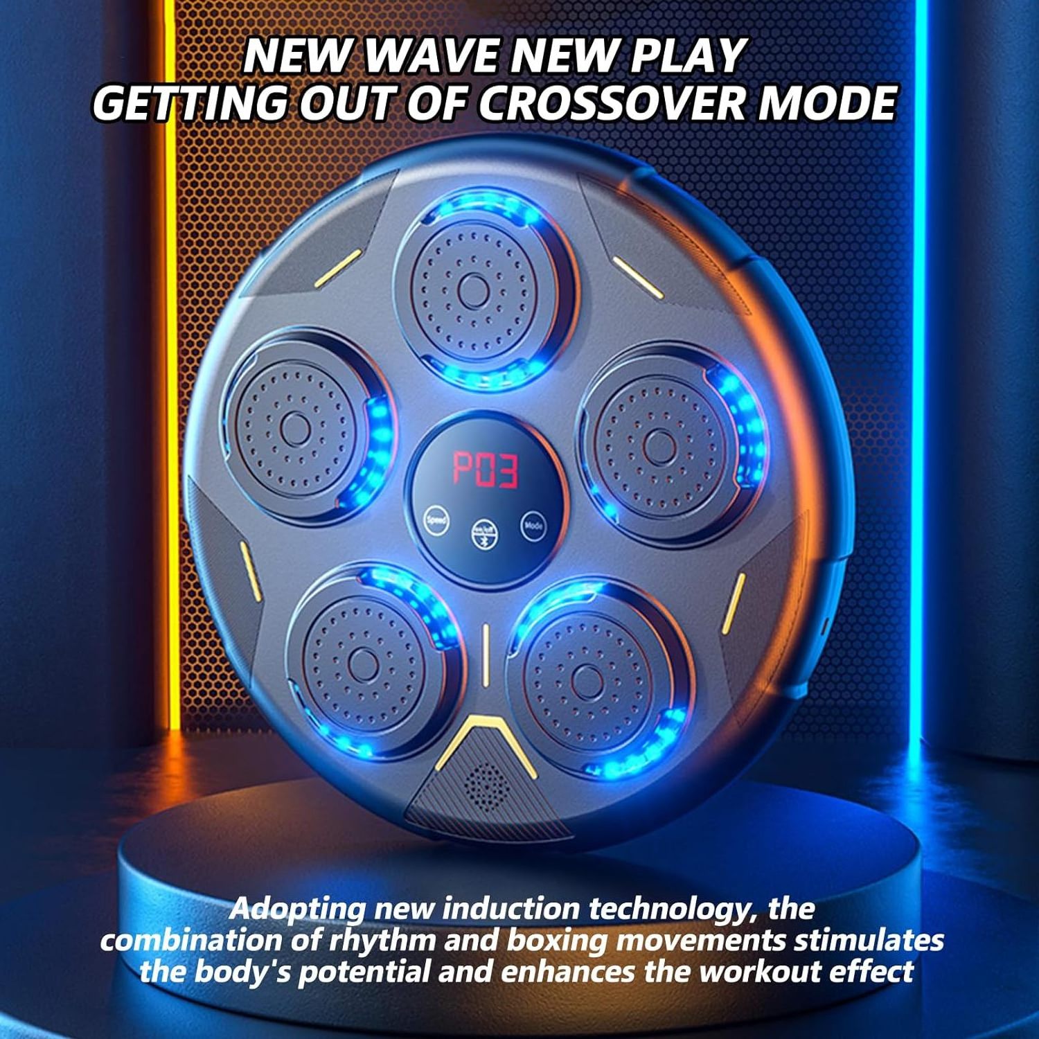 New Smart Music Boxing Machine Wall Mounted Bluetooth Boxing Training ...