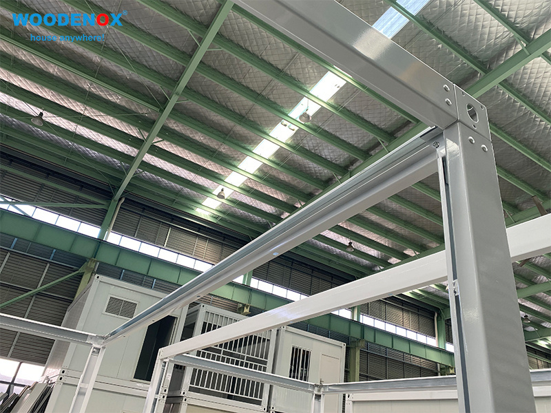 Galvanized Steel Container Frame 20ft 40ft Prefab Modular Tiny Home ...